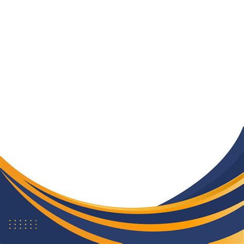 Blue And Gold Gradient Abstract Border For Business Or Certificate 22221653 Png