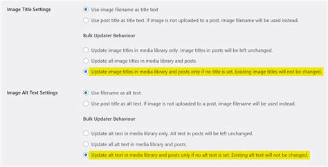Will Image Attributes Pro Overwrite Existing Image Title Alt Text