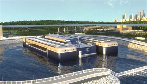 Concept For Floating Small Modular Reactor Promises Safe And Affordable