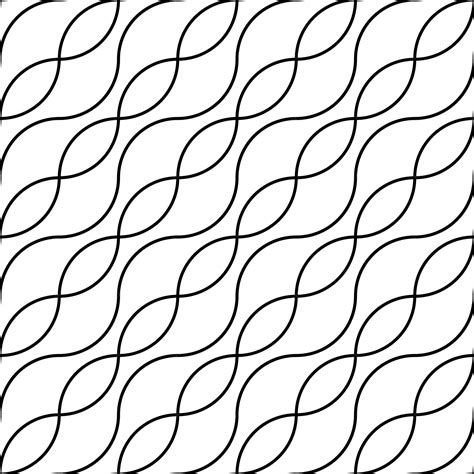 Premium Vector Wavy Lines Seamless Pattern Diagonal Structure Geometric Design