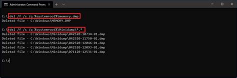 How To Clear System Error Memory Dump Files On Windows Windows Central