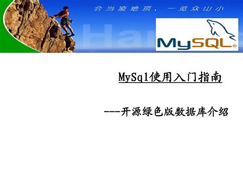mysql使用入门指南 word文档在线阅读与下载 无忧文档
