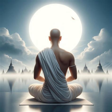 Premium Photo Jain Monk Meditation