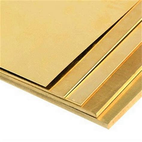 Golden Brass Sheet Metal Thickness 03 Mm To 12 Mm At ₹ 380kilogram