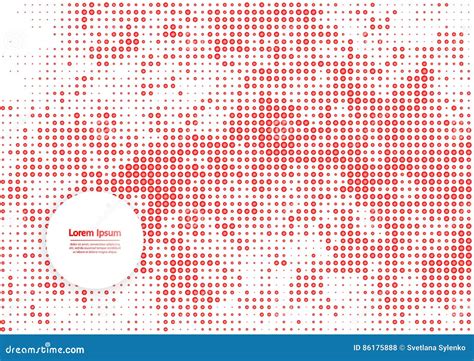 Vector Illustration With Four Halftone Patterns Vector Background Stock Vector Illustration