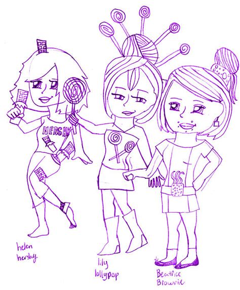 Ashleys Candy Girlz By Dmario On Deviantart