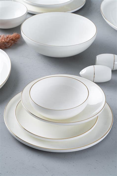 Daphne 12 People 57 Piece Dinner Set 12 Dinner Set Acar