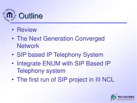 Ppt Introduction To Sip Based Enum Ip Telephony Infrastructure Powerpoint Presentation Id