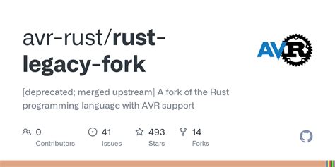 Github Avr Rustrust Legacy Fork Deprecated Merged Upstream A