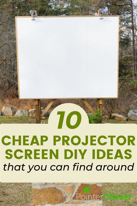 10 Cheap Diy Outdoor Projector Screen Alternatives In 2023 Artofit