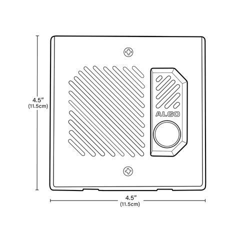 Algo IP PoE Intercom SIP Entrance Door Or Gate Room Intercom