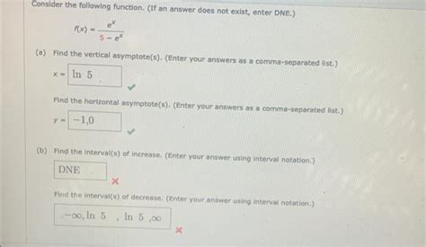 Solved Consider The Following Function If An Answer Does Chegg Com
