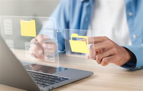 Premium Photo Businessman Using Digital Fingerprint Scanner