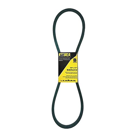 Hero 58 In X 51 In Fractional Aramid Cord V Belt Replacement B48k