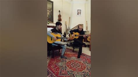 آهنگ کامران هومن ، یه نیمکت تنها ، دونوازی گیتار تحت آموزش علی یغمایی