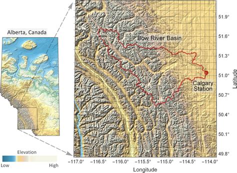 The Study Region Where Semi‐parametric Quantile Mapping Spqm Was