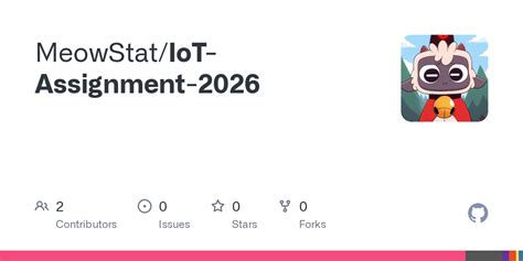 Github Meowstatiot Assignment 2026 · Github