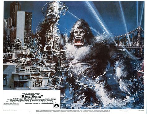 King Kong Poster 1976 Modern Poster Layouts