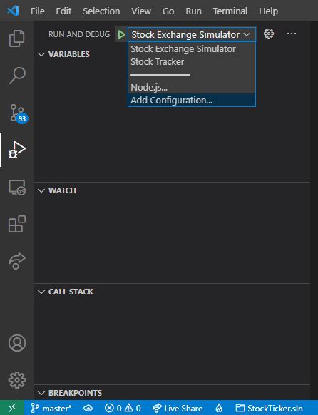 Duplicate Launch Configuration Are Shown In Debug Dropdown · Issue 121148 · Microsoftvscode