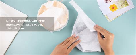 Lineco Buffered Acid Free Interleaving Tissue Paper Pack Of