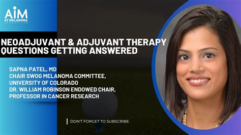 Neoadjuvant And Adjuvant Therapy Questions Getting Answered Youtube