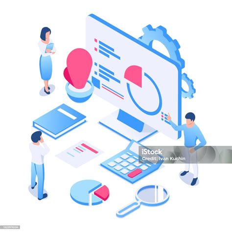 워크플로 개념입니다 새로운 프로젝트 관리 및 개발 목표와 목표 및 구현을 계획 설정합니다 3차원 형태에 대한 스톡 벡터 아트 및 기타 이미지 Istock