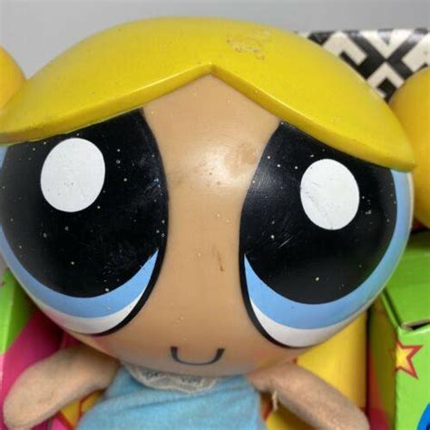 Powerpuff Girls Bedtime Bubbles Doll Cartoon Network 9 Talks 1999 Read