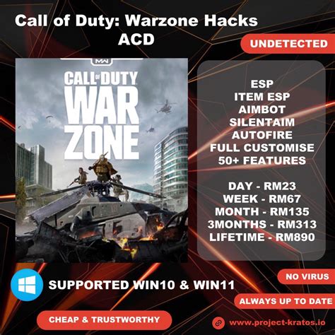 Cod Warzone Ii Acd Hack Esp Aimbot Wallhack Radar Undetected Call