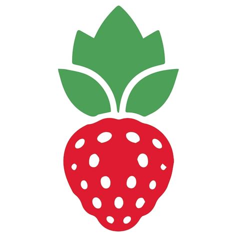 Berry Icon Vector Premium Vector
