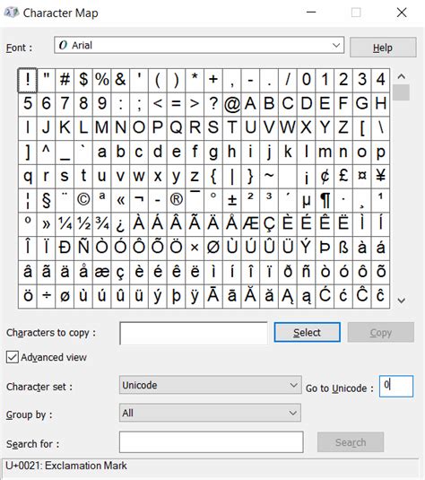 Copyright Mark On Keyboard