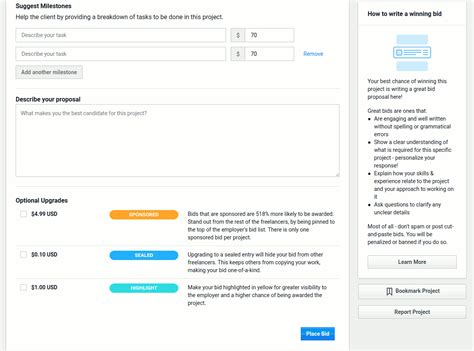 Reporting A Project General Freelancer Support