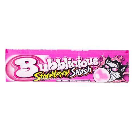 Bubblicious Gum Strawberry Splash Candy Funhouse Us