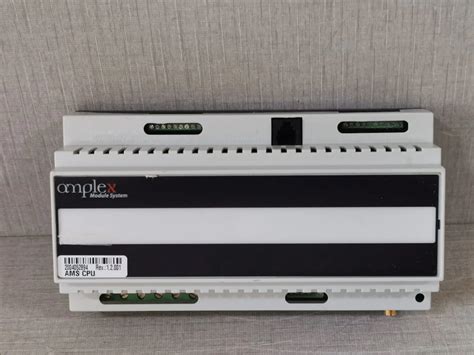 Used Amplex Module System Ams Cpu Rev 1 2 001 Amscpu Io Module Orbit Surplus