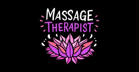 Massage Therapist Massage Therapist Sticker Teepublic