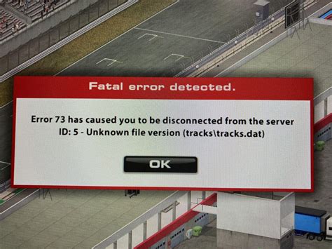Fatal Error Anybody Else Getting This Riracing
