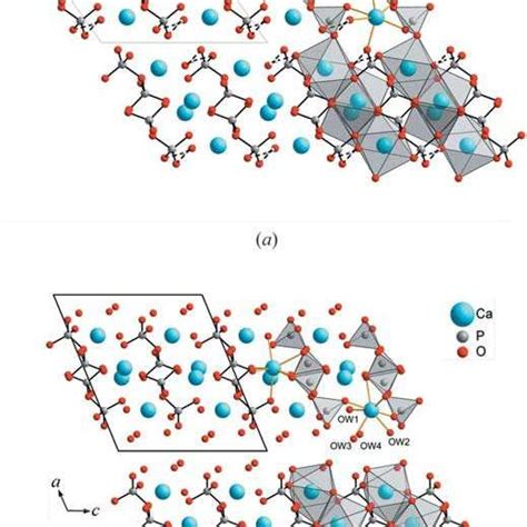 Pdf Structure Of The Calcium Pyrophosphate Monohydrate Phase Ca2p2o7·h2o Towards