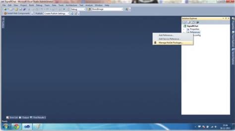 Signalr Simple Chat Application In C Codeproject