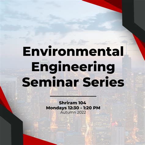 Environmental Engineering Seminar Matt Suss Technion Stanford University