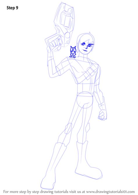 How To Draw Eli Shane From Slugterra Slugterra Step By Step