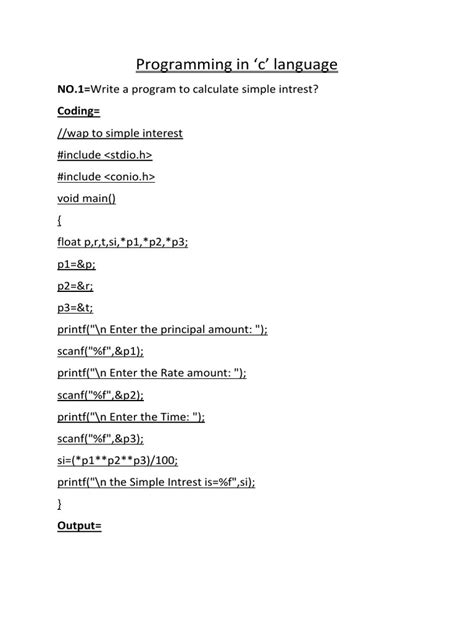 programming in c language pdf computer science computer programming