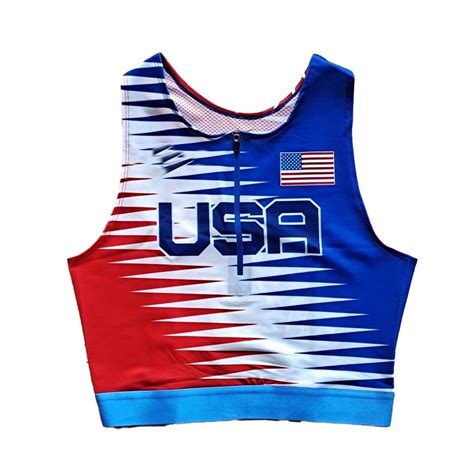 ผู้หญิง Track And Field Sprint Bikini สไตล์ Top And Marathon Long