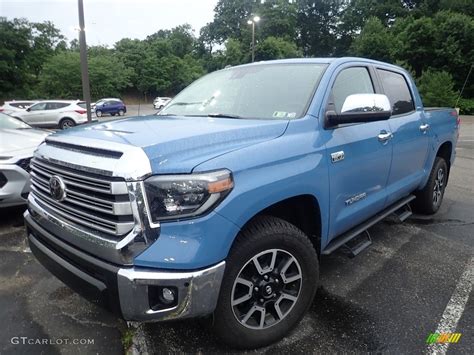 Cavalry Blue 2019 Toyota Tundra Limited Crewmax 4x4 Exterior Photo