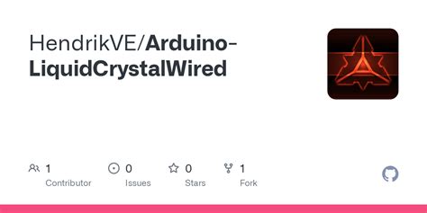 Github Hendrikvearduino Liquidcrystalwired