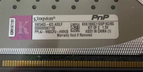 Kingston Hyper X DDR RAM GB Pack Computers Tech Parts Accessories Computer Parts On