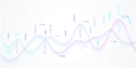 금융 투자 또는 경제 동향 사업 아이디어 디자인을위한 그래픽 개념의 주식 시장 또는 외환 거래 그래프 전 세계 금융 배경 벡터 일러스트 레이 션 가리기에 대한 스톡 벡터