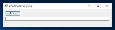 バイト型配列 Byte 型を 16進数表現された文字列に変換するコードと実行結果 Cプログラミング Ipentec