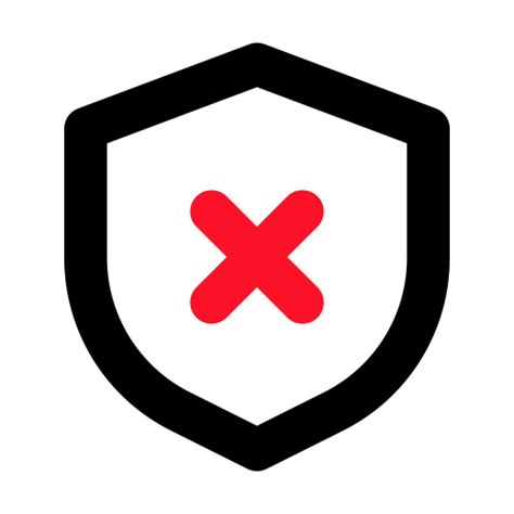 Unsafe Generic Color Outline Icon