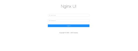 Nginx Ui Jackys Blog