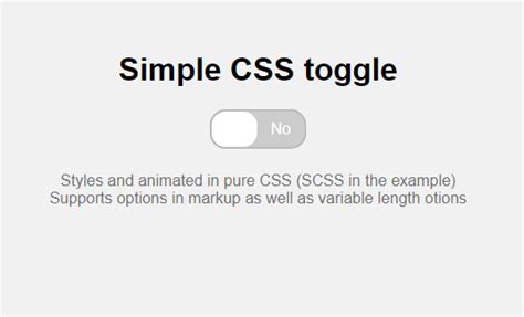 22 Css Toggle Switches