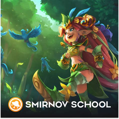Smirnov School Commercial Promo Illustration